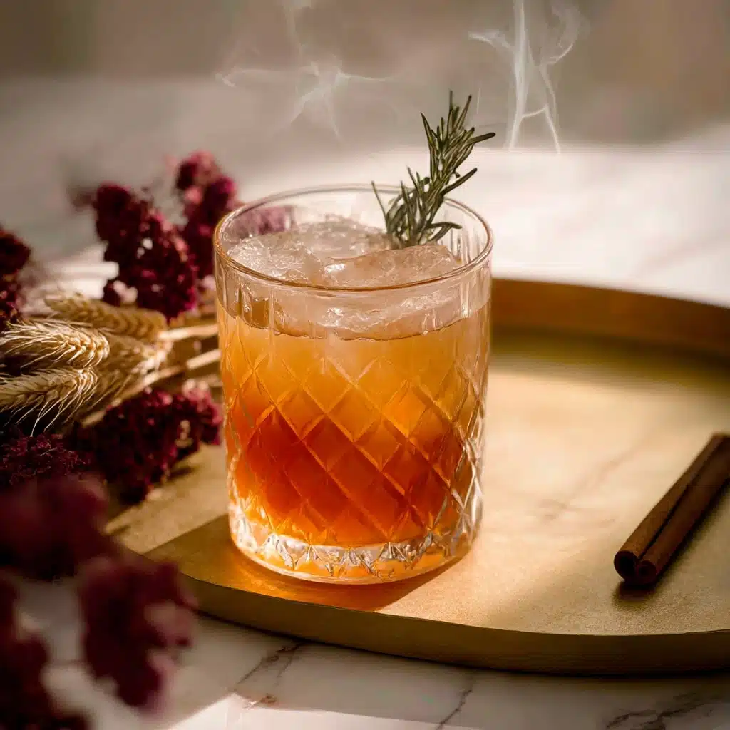 Fireside Cocktail Non-Alcoholic: Cozy, Smoky & Spiced Mocktail