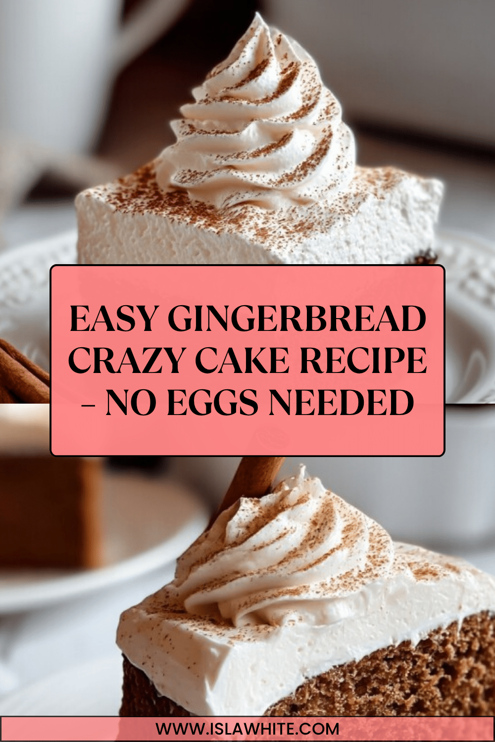 Gingerbread Crazy Cake: Easy, Moist, and Spiced Delight