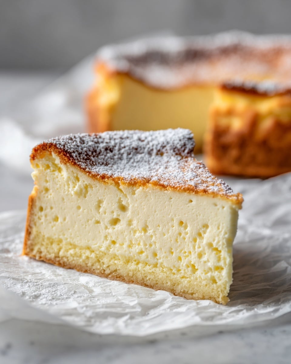 3 Ingredient Creamy Yogurt Cake: Easy & Healthy Dessert